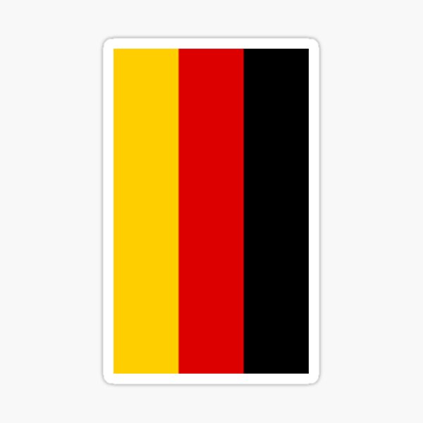 "German Flag" Sticker for Sale by bradmurph | Redbubble