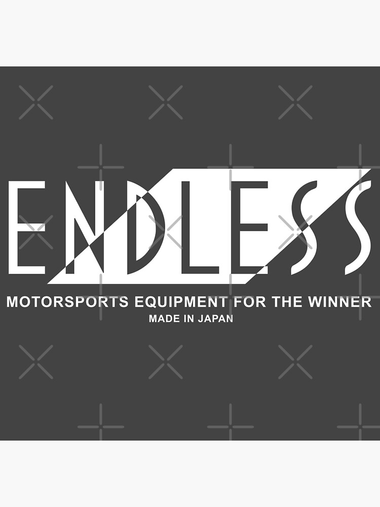 "Endless Racing Brake 80s vintage logo" Art Print by lowoctane | Redbubble