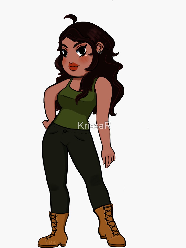 "Mariel" Sticker for Sale by KrissaR | Redbubble