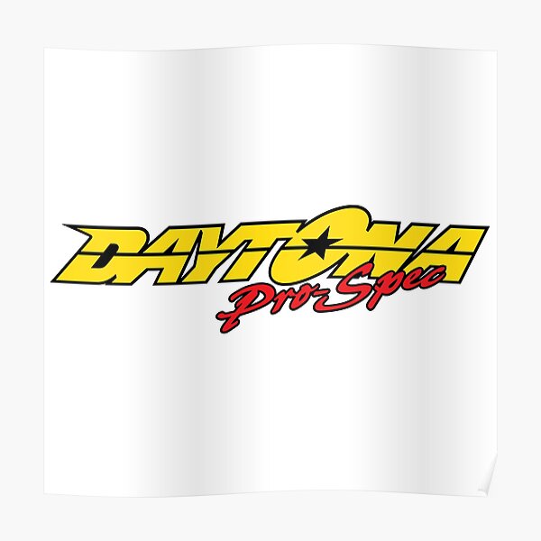 "Daytona Pro Spec oil" Poster for Sale by lowoctane | Redbubble
