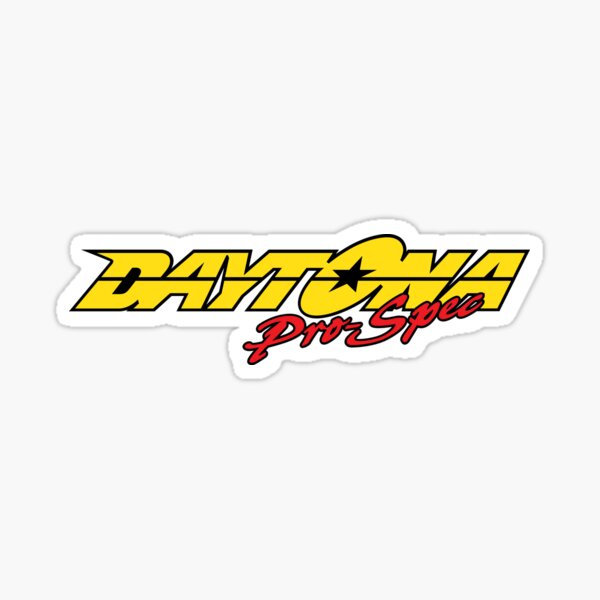 "Daytona Pro Spec oil" Sticker for Sale by lowoctane | Redbubble