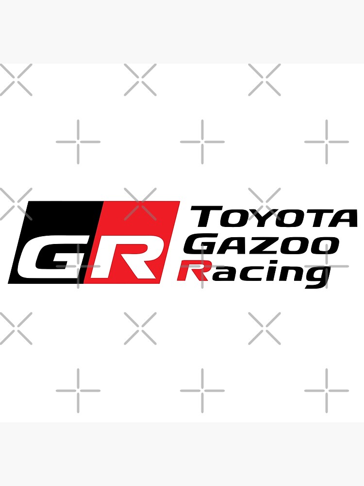 "Toyota Gazoo Racing black" Poster by lowoctane | Redbubble