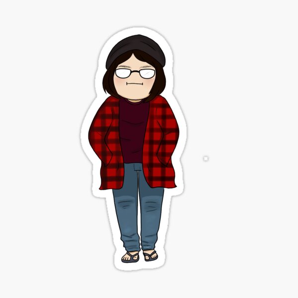 "Ashley" Sticker for Sale by KrissaR | Redbubble
