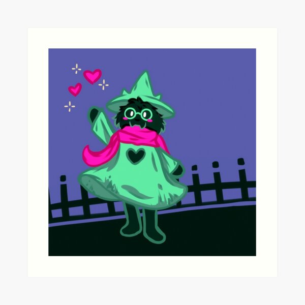"Ralsei- Deltarune (Undertale) Fan Art" Art Print by Ivegotartitude ...