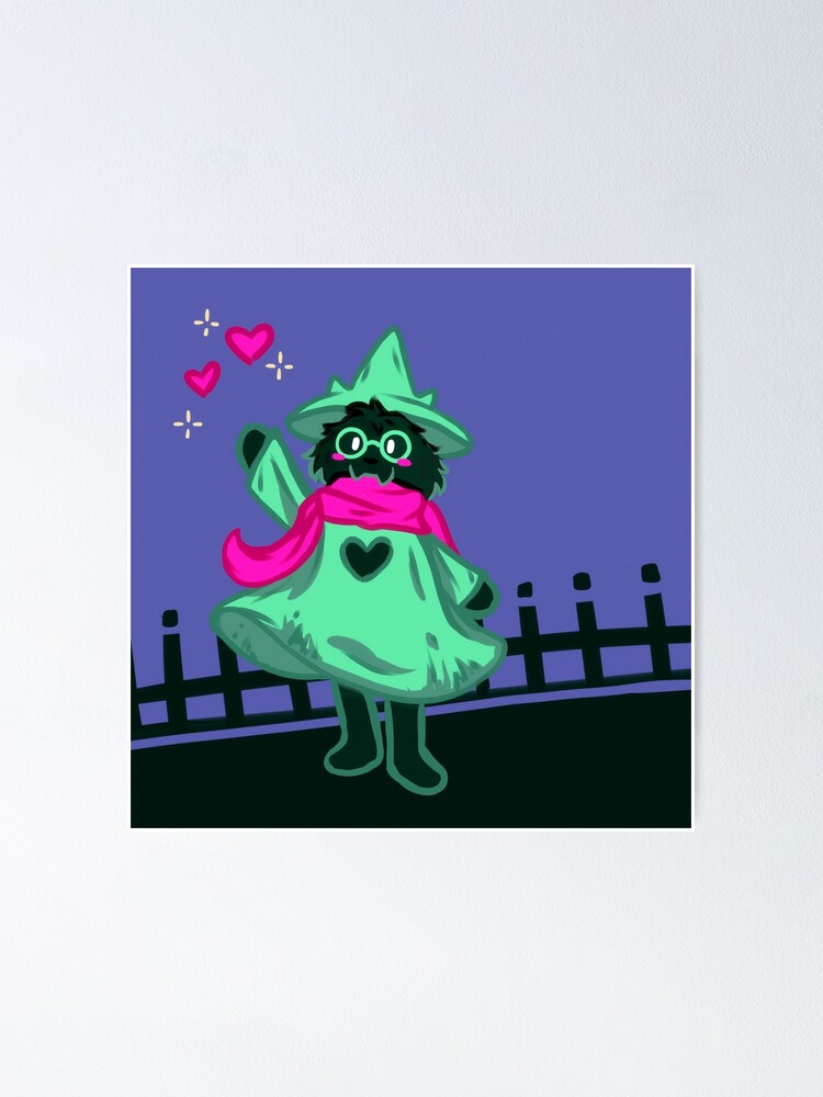 "Ralsei- Deltarune (Undertale) Fan Art" Poster von Ivegotartitude ...