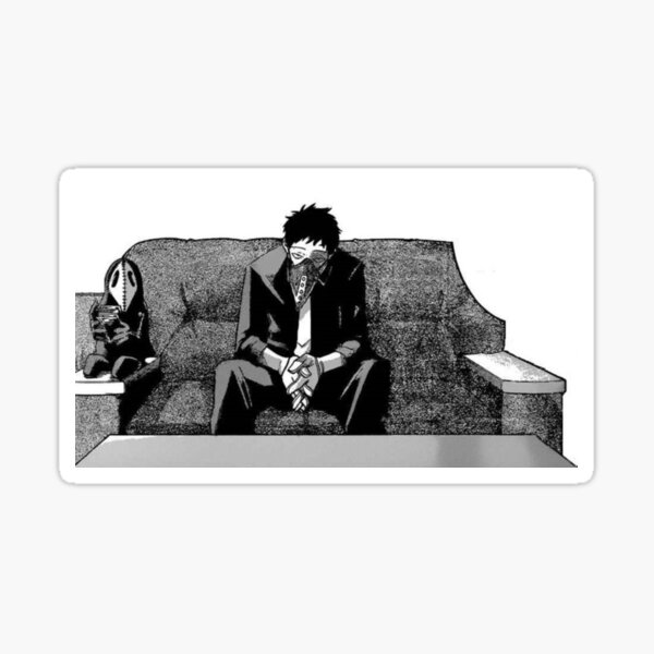 "Overhaul~" Sticker for Sale by SadPeachy | Redbubble