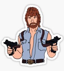Chuck Norris Stickers | Redbubble