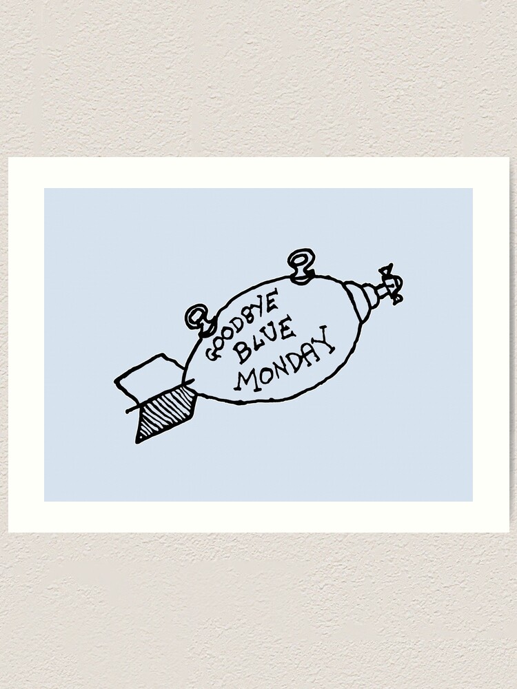 "Goodbye Blue Monday" Art Print for Sale by ToruandMidori | Redbubble