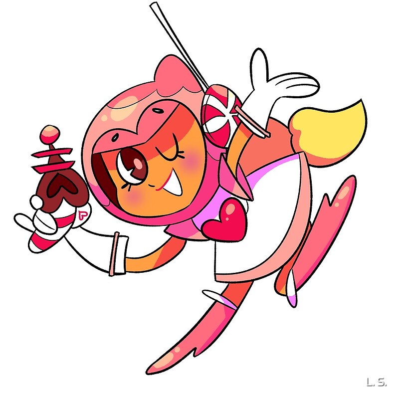 "Pink Choco Cookie" by Lorna Stevenson | Redbubble