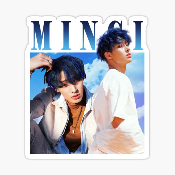 "Mingi Ateez" Sticker for Sale by BENWYATTS | Redbubble