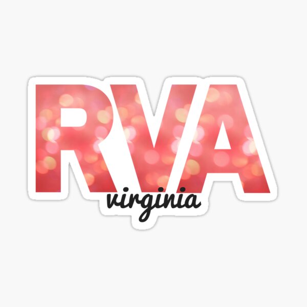 "RVA - Pink Lights" Sticker for Sale by kberman832 | Redbubble