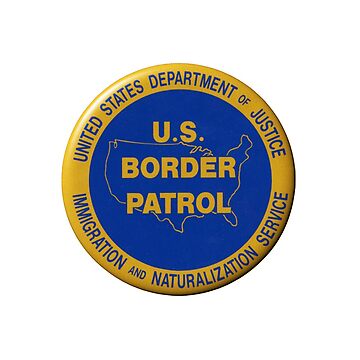 "Border Patrol" Sticker for Sale by lawrencebaird | Redbubble