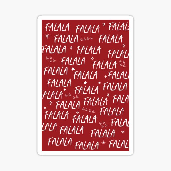 "Falala" Sticker by OrangeSunStudio | Redbubble