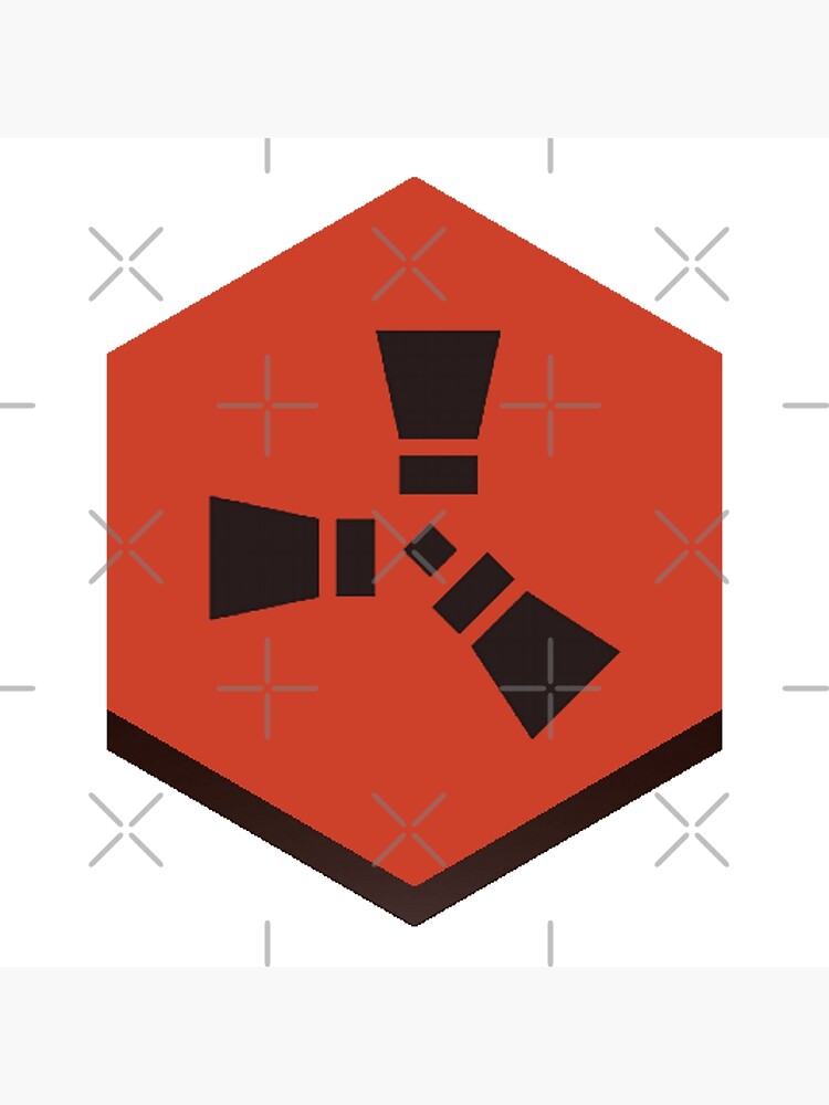 "Rust logo" Poster for Sale by cemolamli | Redbubble