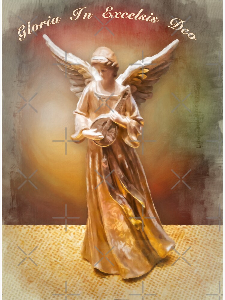 "Gloria In Excelsis Deo Words" Sticker by LMontgomery | Redbubble