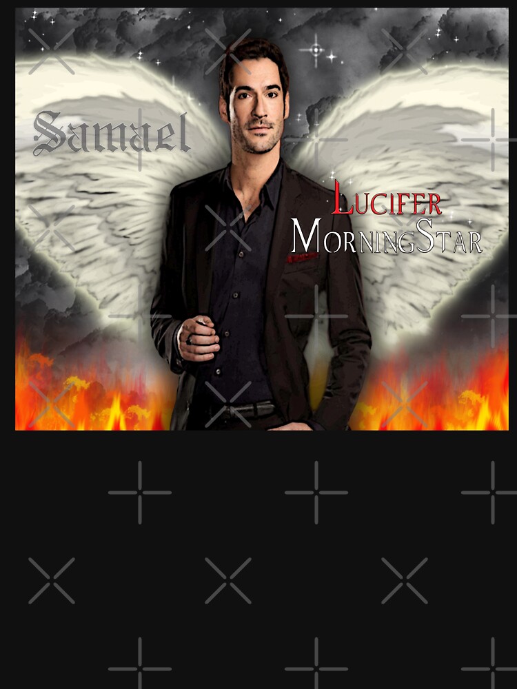 "Lucifer Morningstar - Samael" T-shirt for Sale by Skydevil1985 ...