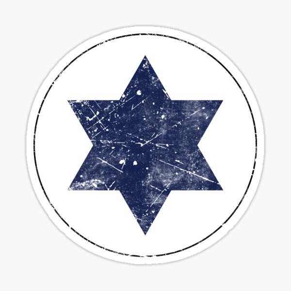 Pegatina «Bandera de Roundel de la Fuerza Aérea de Israel» de quark ...