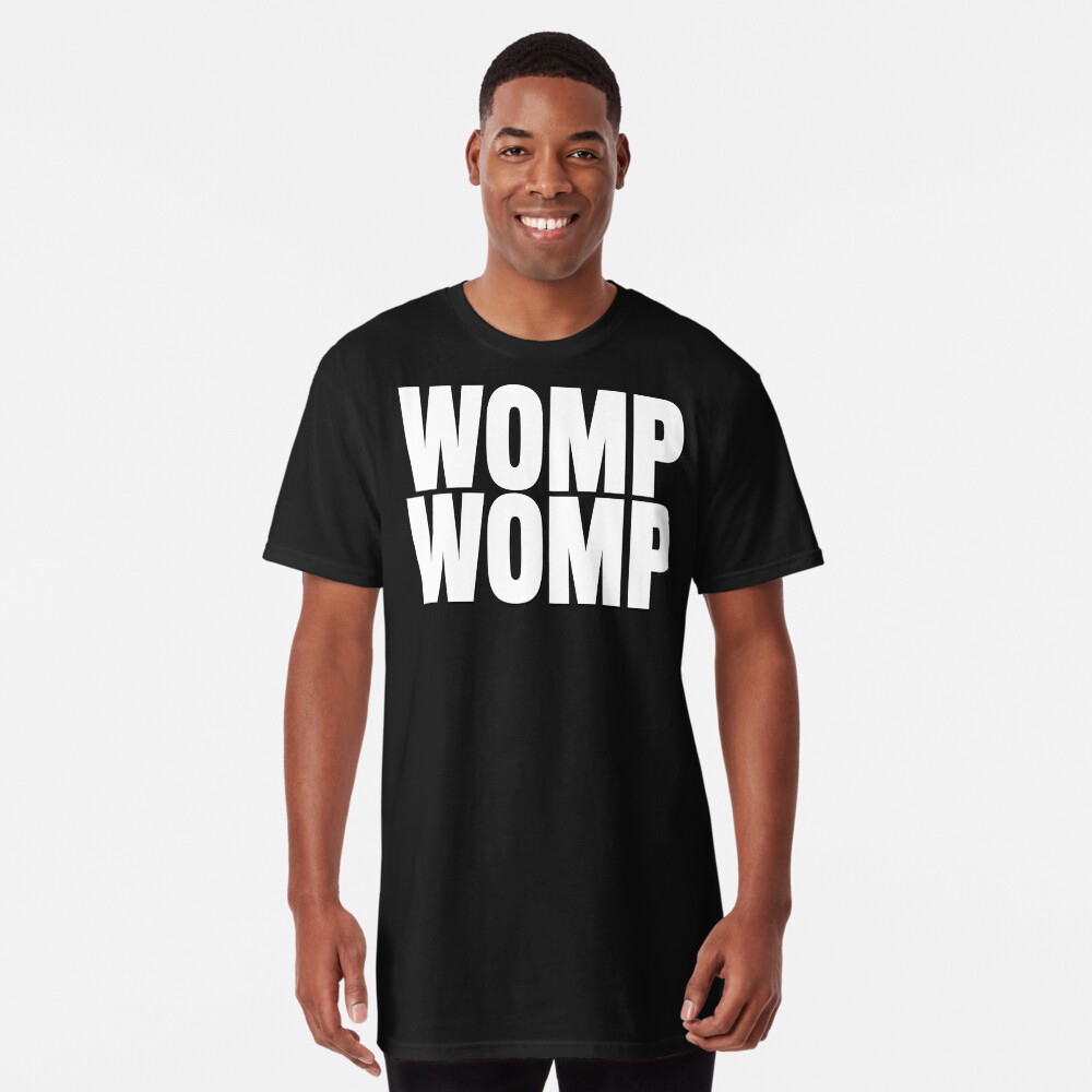 "WOMP WOMP Stephen Miller Admin funny meme text white on black" Poster ...