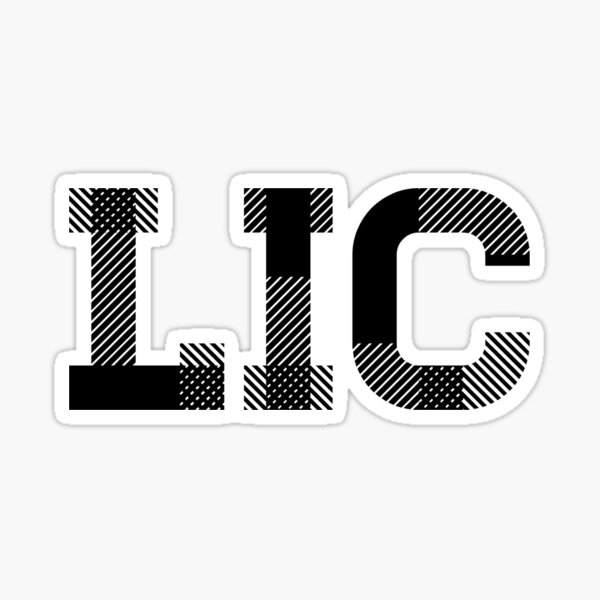 "LIC" Sticker by ElizaGraceDance | Redbubble