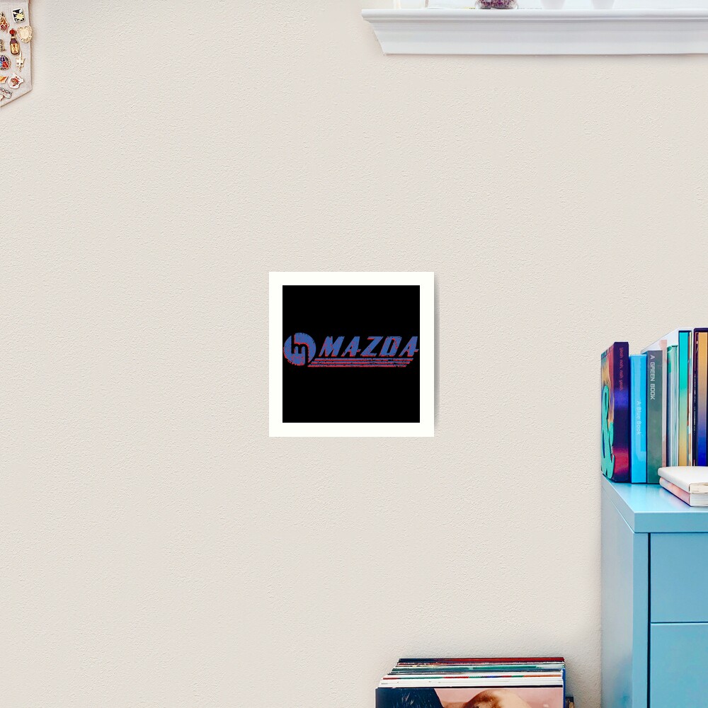 "Vintage Mazda Logo" Art Print by tanyarose | Redbubble