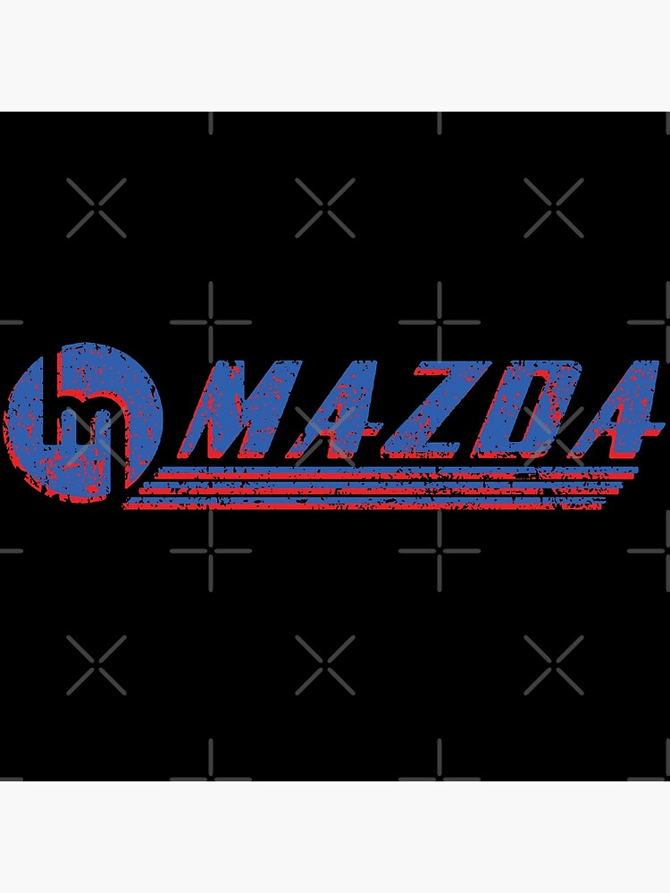 "Vintage Mazda Logo" Art Print by tanyarose | Redbubble