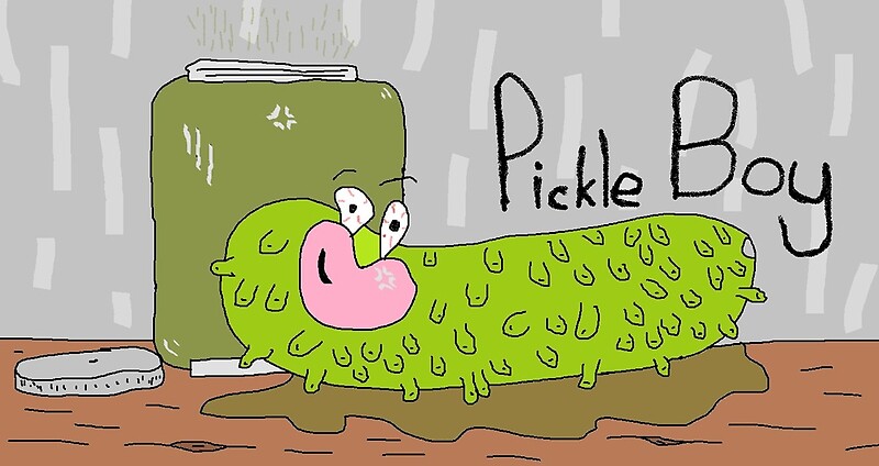 "Pickle Boy" by WasabiBeater | Redbubble