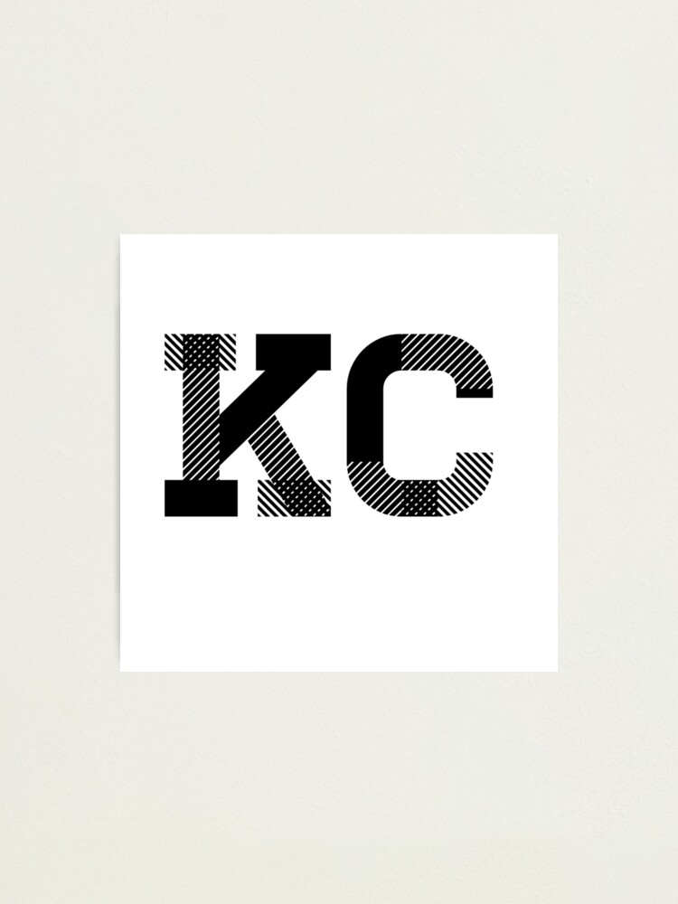 "KANSAS CITY Missouri KC Letters" Photographic Print by ElizaGraceDance ...