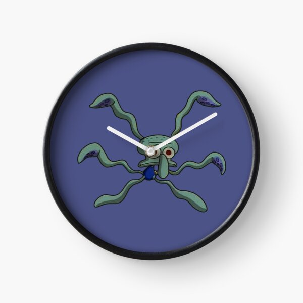 "Squidward's Dance" Clock for Sale by LagginPotato64 | Redbubble