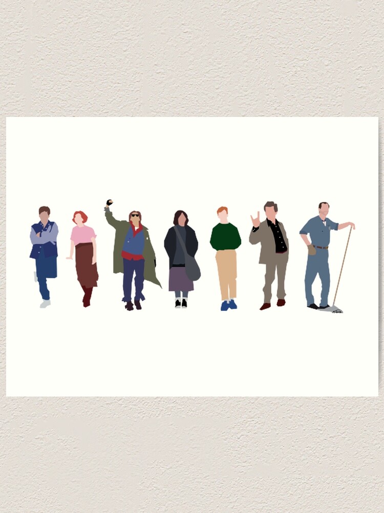 "The Breakfast Club" Art Print by alupo22 | Redbubble