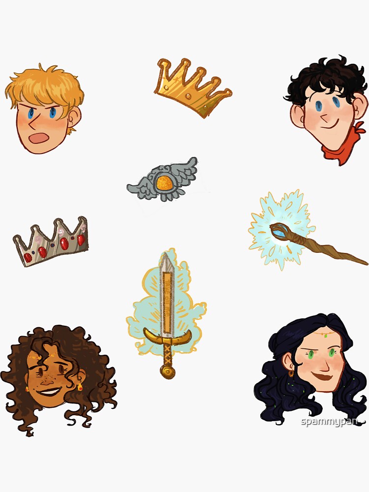 "The Adventures of Merlin" Sticker for Sale by spammypan | Redbubble