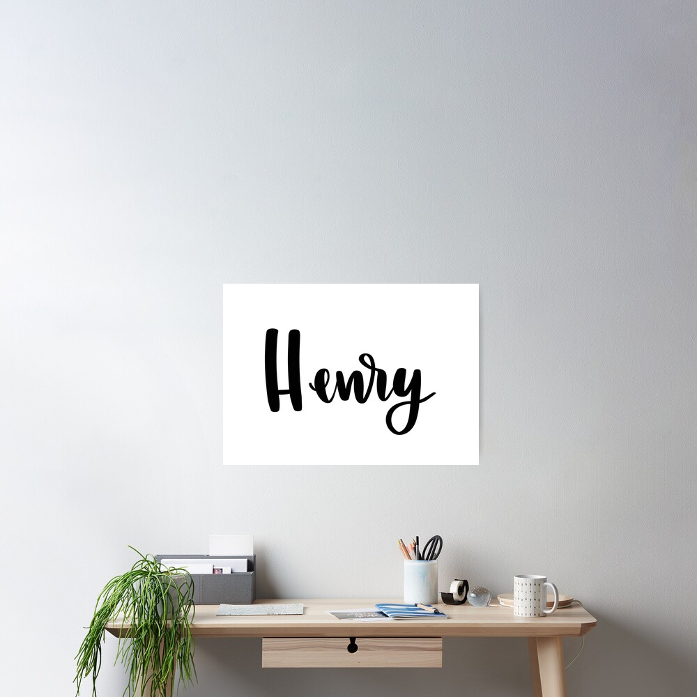 "Henry " Sticker for Sale by ellietography | Redbubble