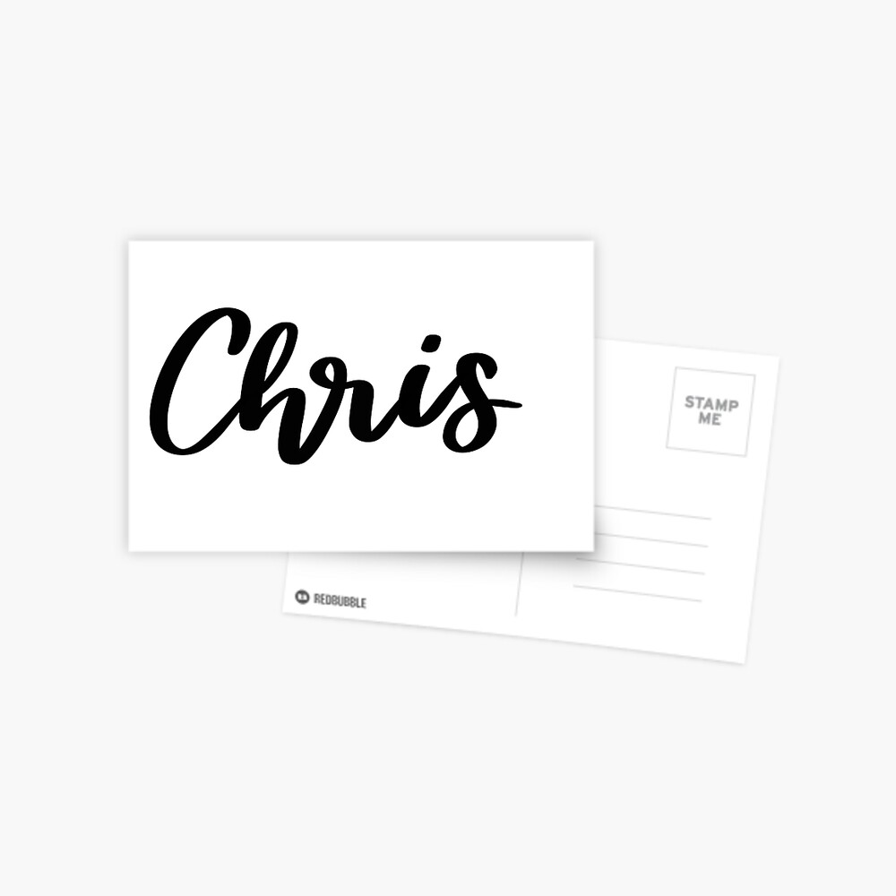 "Chris " Sticker for Sale by ellietography | Redbubble