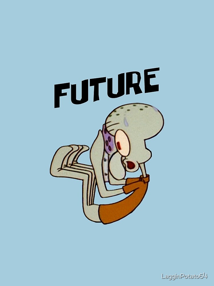 "Future Squidward - Spongebob" Canvas Print by LagginPotato64 | Redbubble