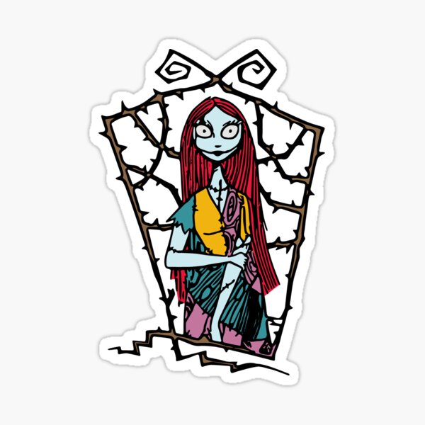 "Sally" Sticker for Sale by MrSmithMachine | Redbubble