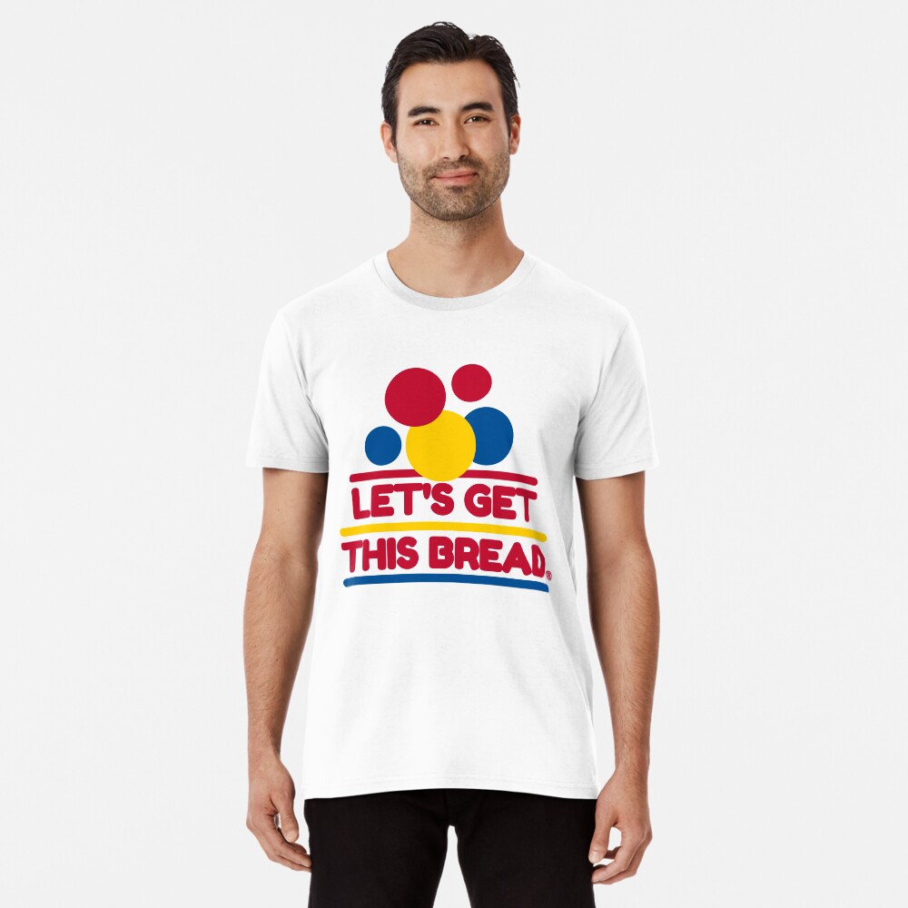 "Let's Get This Bread Logo" Sticker for Sale by PaintEtchDesign | Redbubble