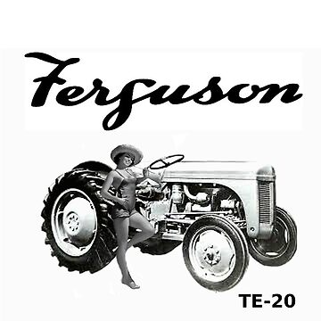 "TE-20 ferguson tractor" Sticker for Sale by thediff1985 | Redbubble