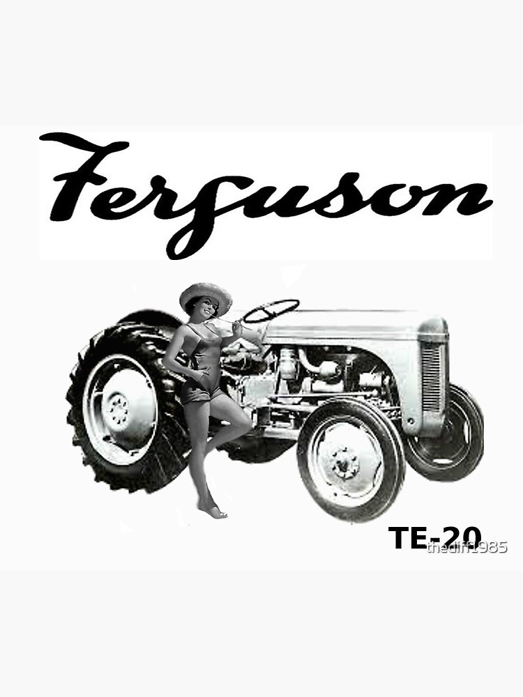 "TE-20 ferguson tractor" Sticker for Sale by thediff1985 | Redbubble