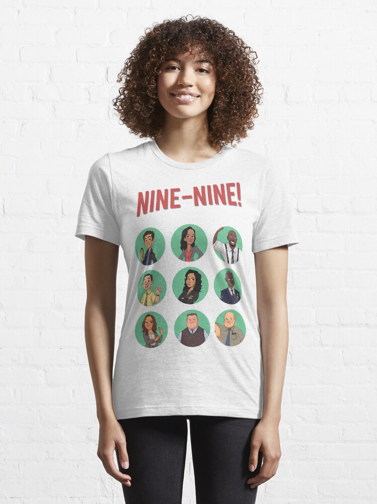 "Brooklyn Nine Nine" T-shirt for Sale by NineNineBubble | Redbubble ...
