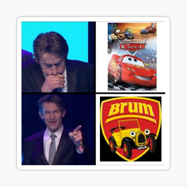 "Brum > Cars" Sticker for Sale by apensaus | Redbubble