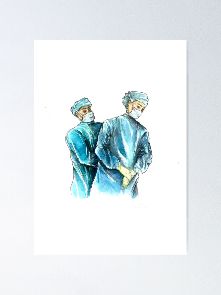 "Female Surgeon - Women in Medicine - Medical Art" Poster for Sale by ...