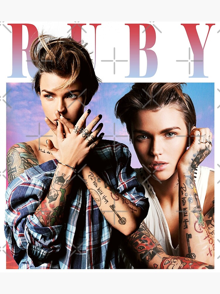"Ruby Rose" Poster by BENWYATTS | Redbubble