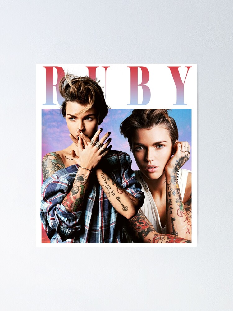 "Ruby Rose" Poster by BENWYATTS | Redbubble