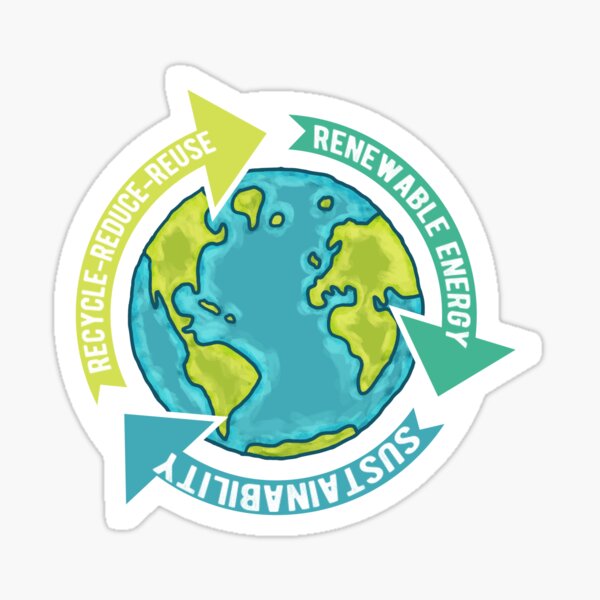 Sustainability Stickers | Redbubble