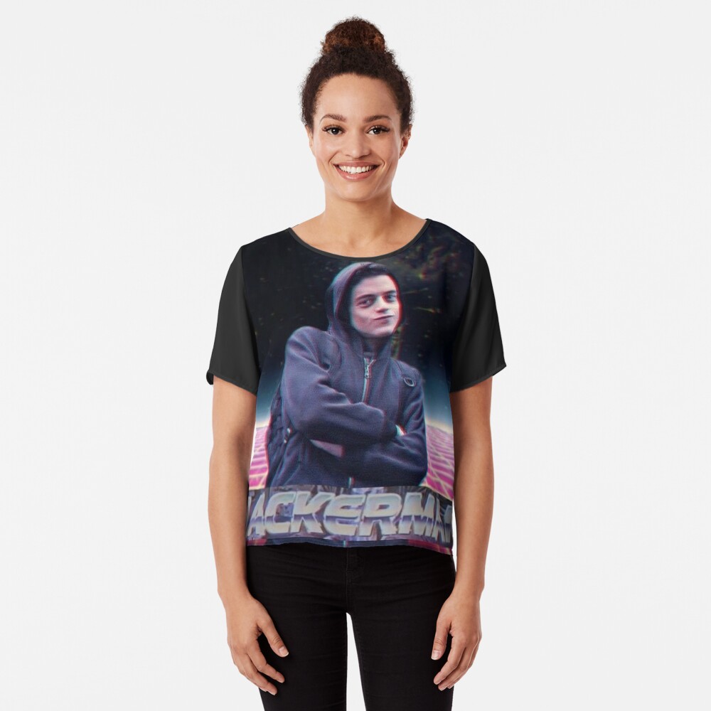 "Hackerman Elliot" Sticker for Sale by GloomDays | Redbubble