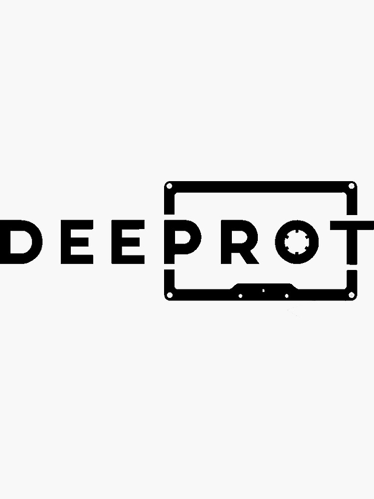 "Deeprot Logo Tshirts and Stickers " Sticker for Sale by João Gibão ...