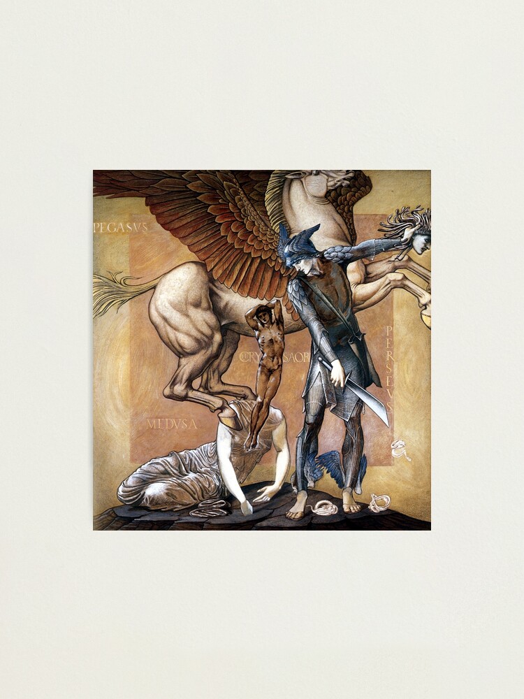 "The Death of Medusa (The Birth of Pegasus and Chrysaor) - Edward Coley ...