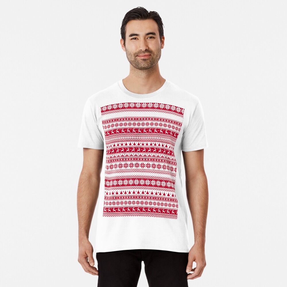 "Nordic - Scandinavian Christmas" Pillow for Sale by Susan Sowers ...