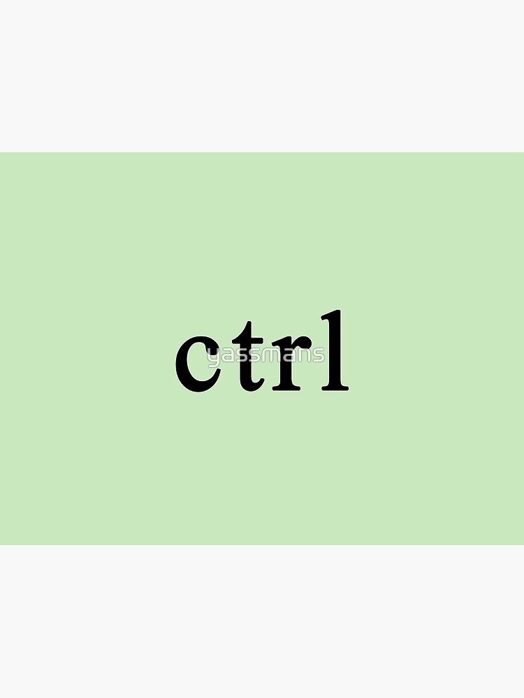 CTRL Premium Matte Vertical Poster