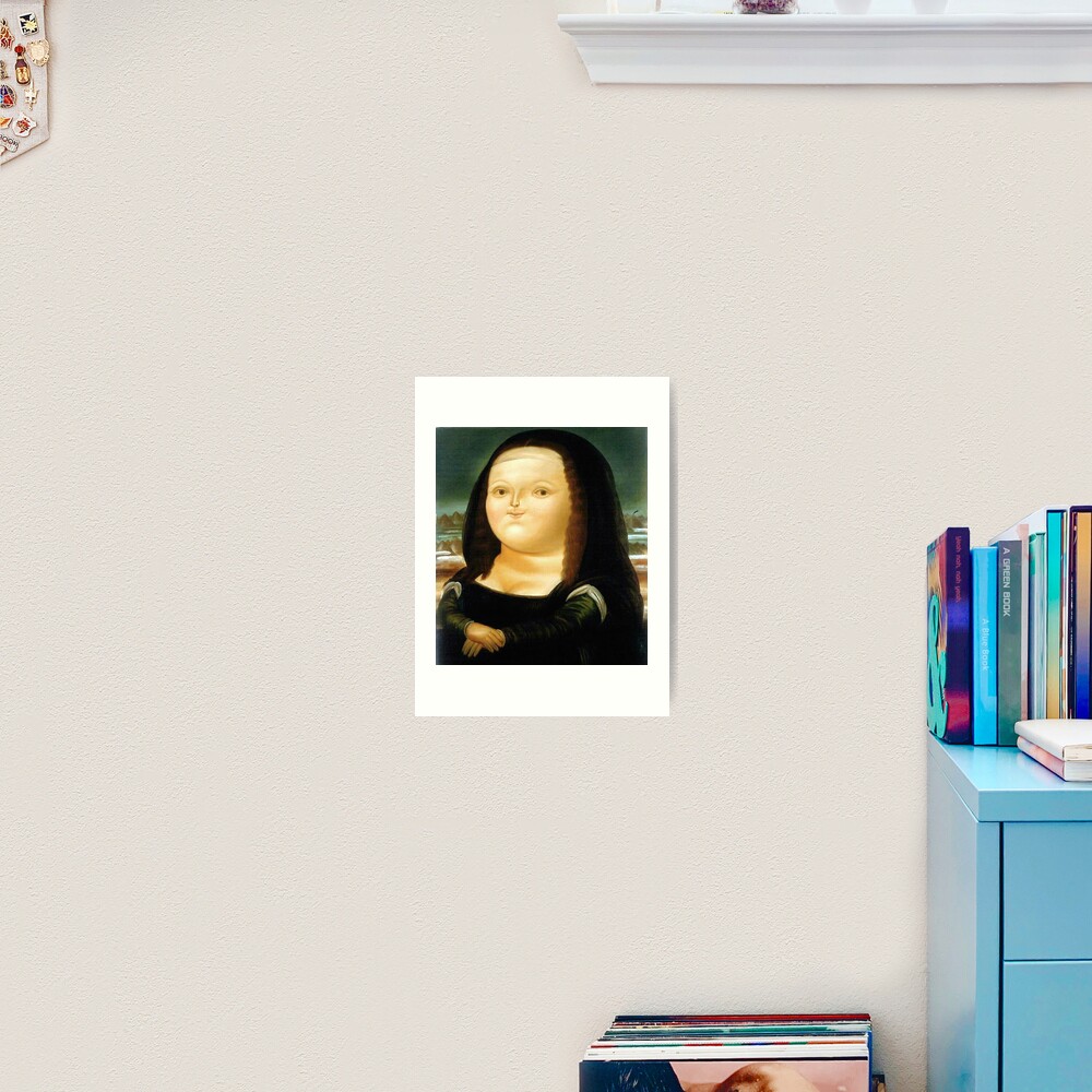 "Fat Mona Lisa" Art Print by boothedog | Redbubble