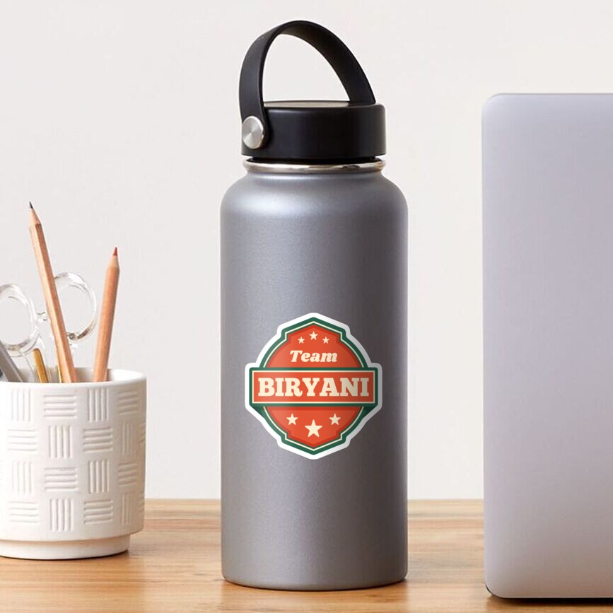 "Team Biryani - Funny Desi Gifts" Sticker for Sale by SQWEAR | Redbubble